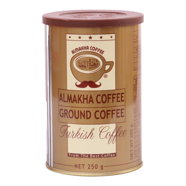 Mocha Turkish coffee, ground plain, 250 gm - The Original Bisha Coffee ...